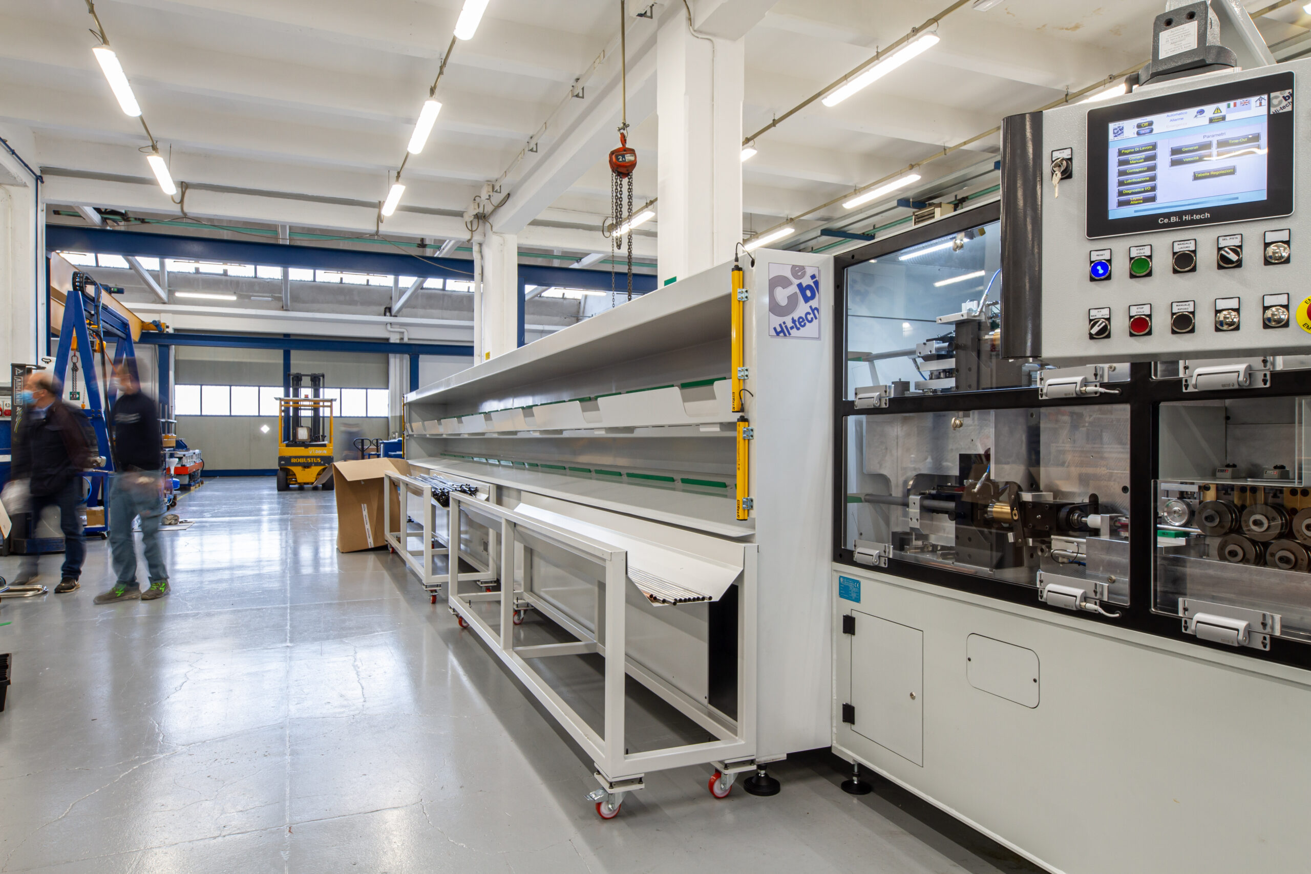 Progetto automazione per Cebi Hi-tech srl - Telmotor SpA